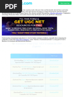 UGC NET Notes and Study Material 2024 | PDF