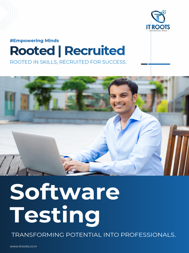 IT Roots Software Testing Brochure | PDF | Selenium (Software) | Scrum ...