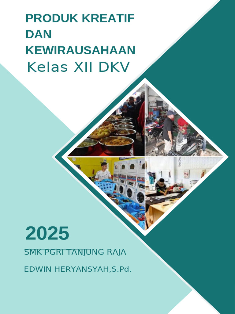 Modul Produk Kreatif Kewirausahaan DKV 2025 | PDF