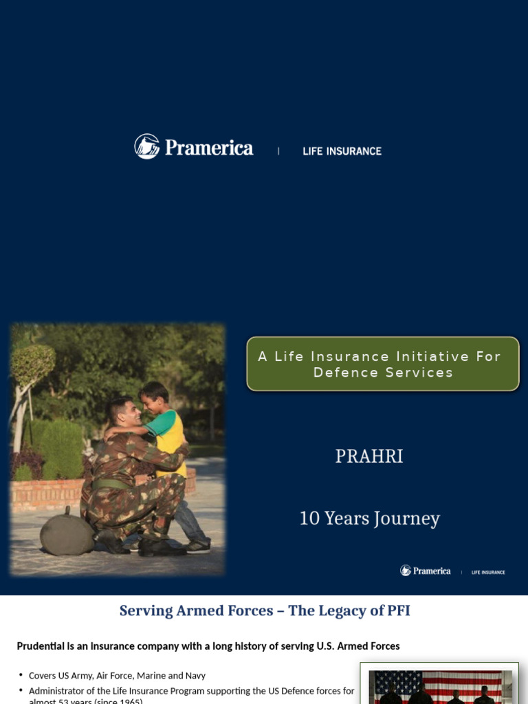 Life Insurance for Defence Personnel | PDF | Insurance | Present Value