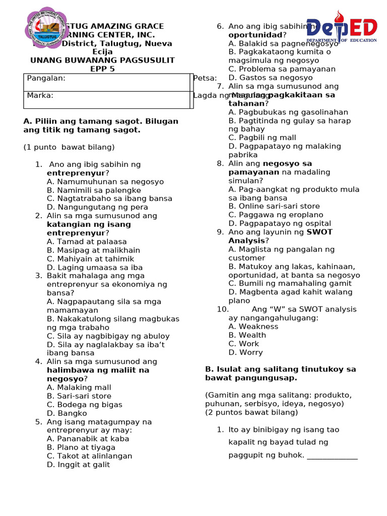 Epp 5 | PDF