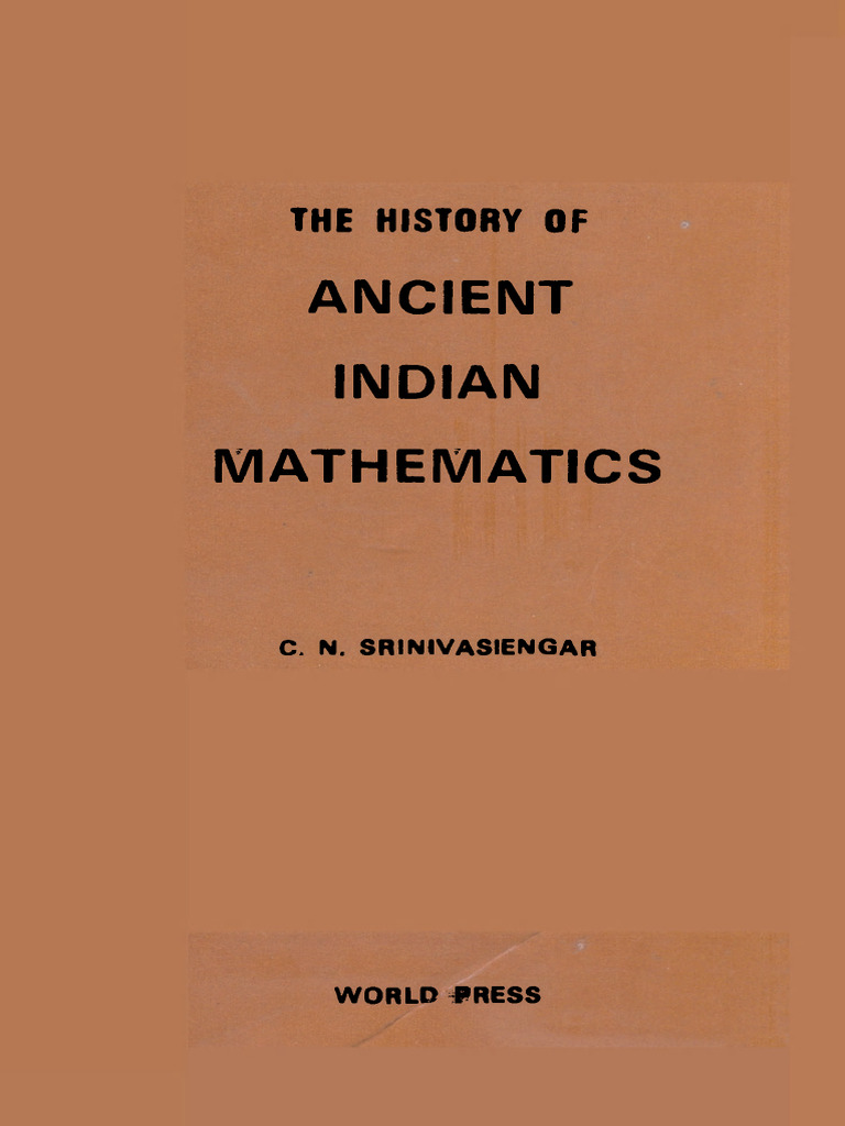 Ancient Indian Mathematics History | PDF | Circle | Area