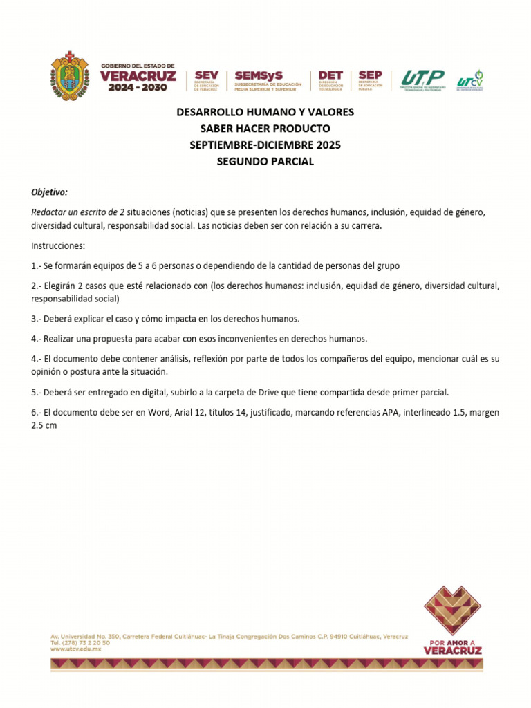 RÚBRIA SHP Y SHD 2P | PDF