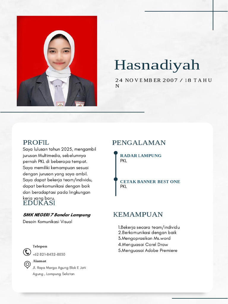 cv baru | PDF