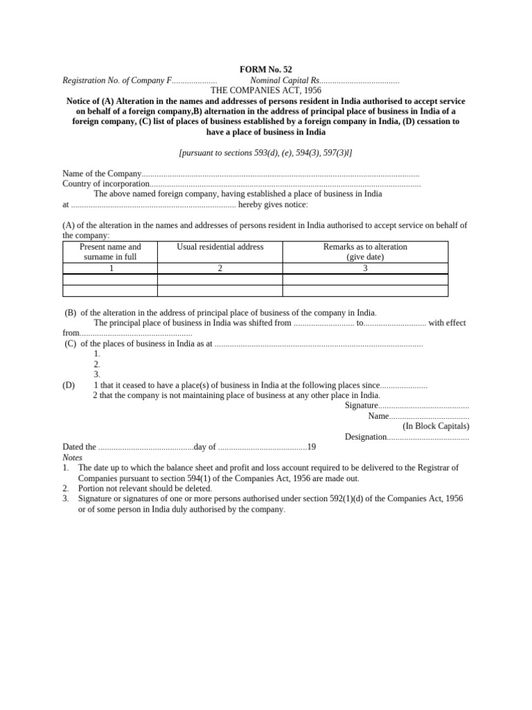 FORM No. 52.rtf | PDF