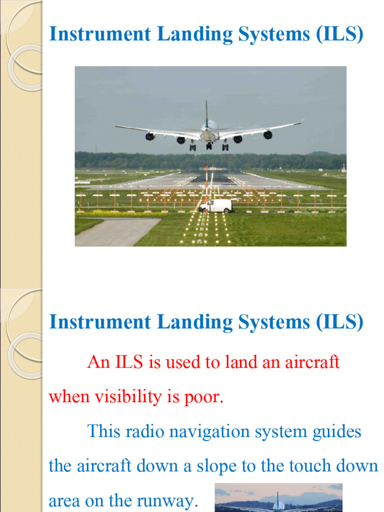 Understanding Instrument Landing Systems | PDF | Telecommunications ...