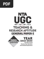Teaching Aptitude Notes | PDF | Learning | Educational Assessment