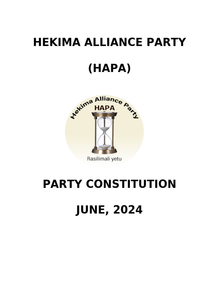 Constitution Draft | PDF | Meritocracy | Governance