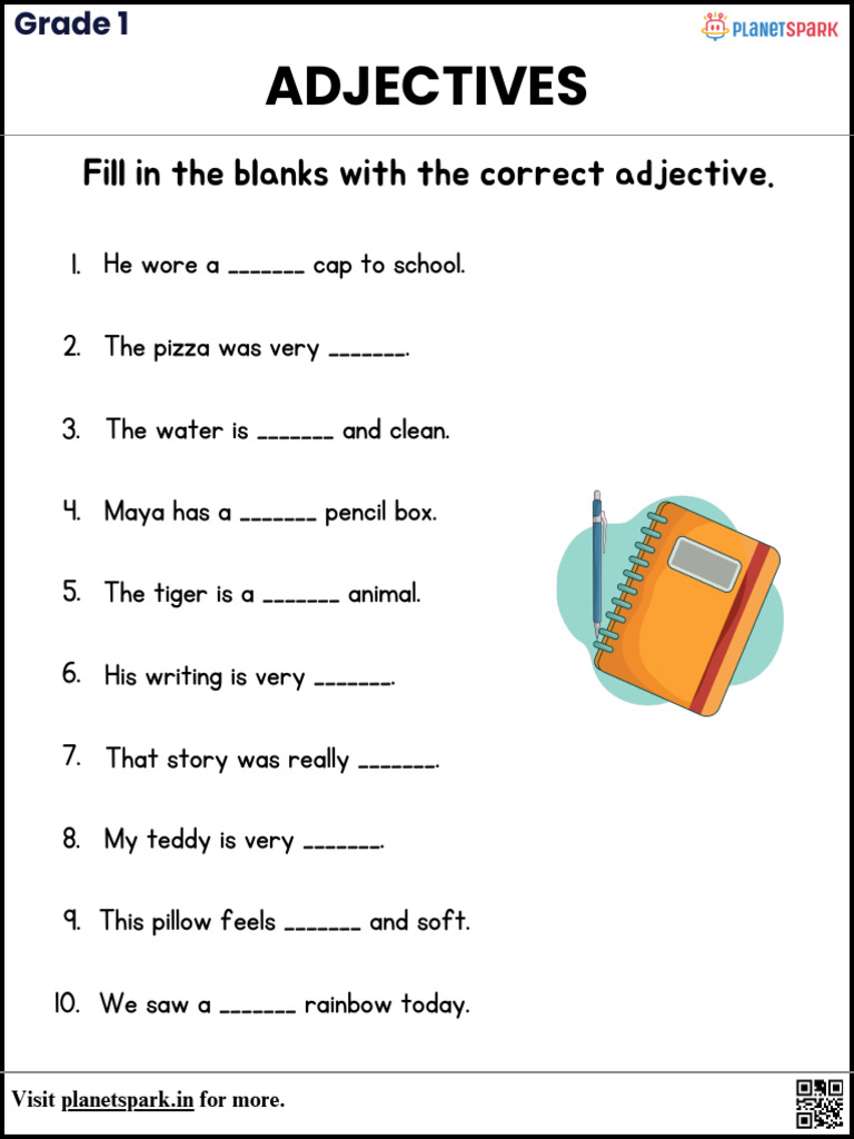 138 Class1 F1 Adjectives 00d13d0a73 | PDF