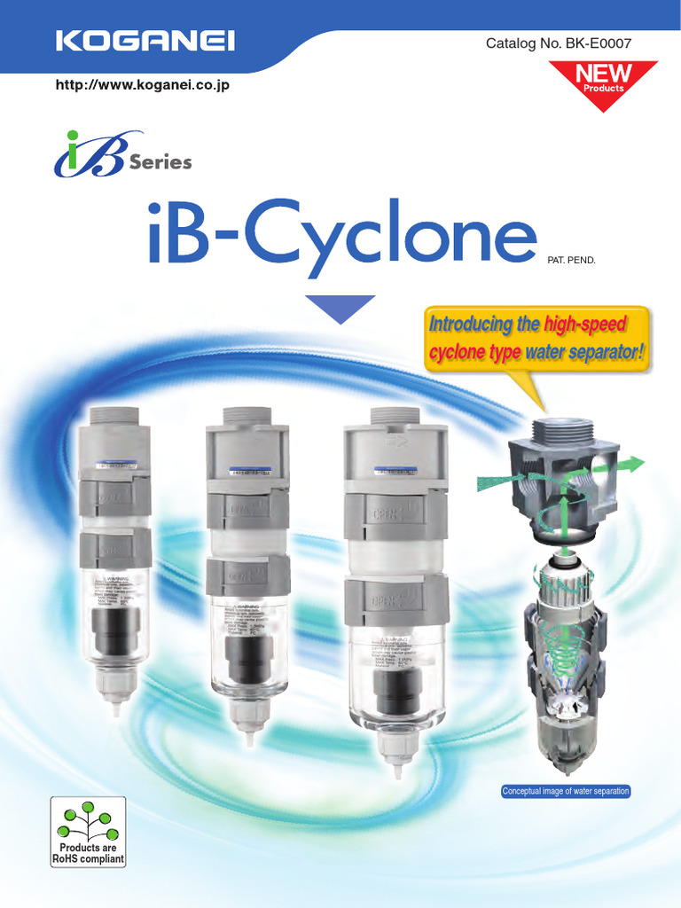 IB-Cyclone Water Separator | PDF | Clothes Dryer | Atmosphere Of Earth