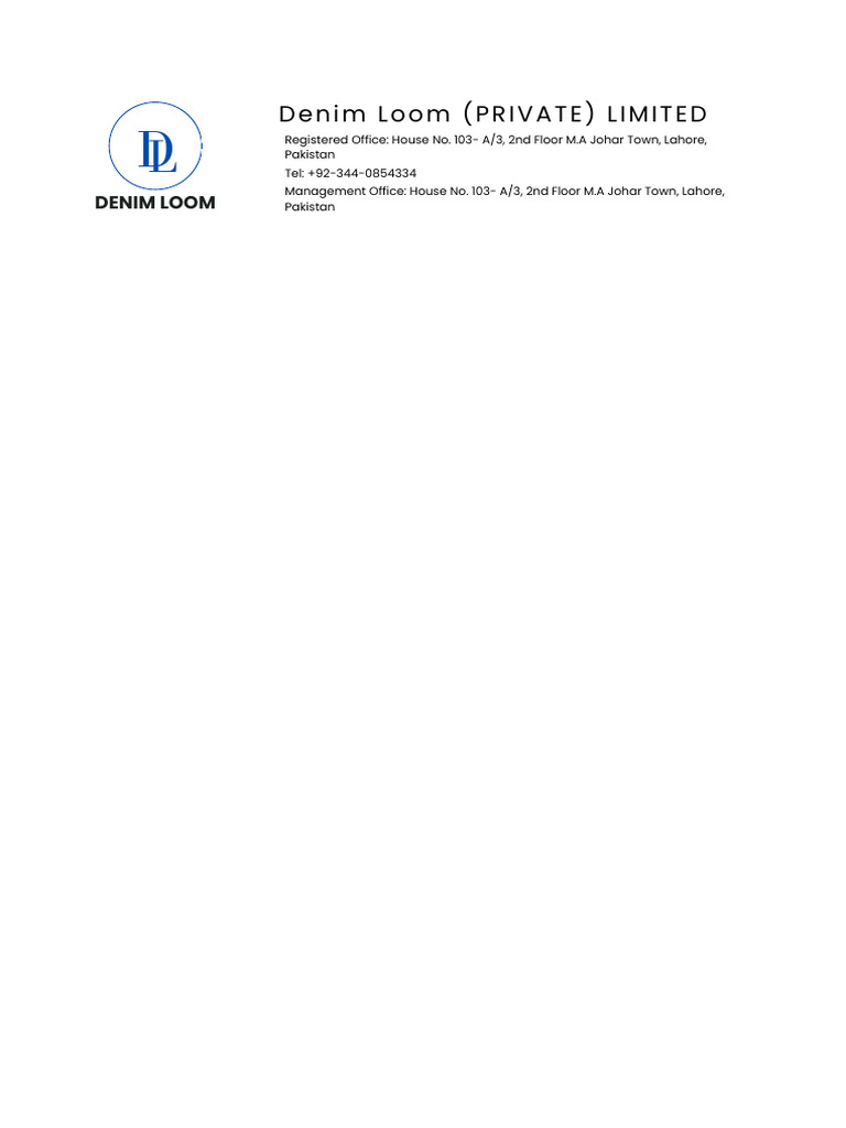 Letter Head | PDF