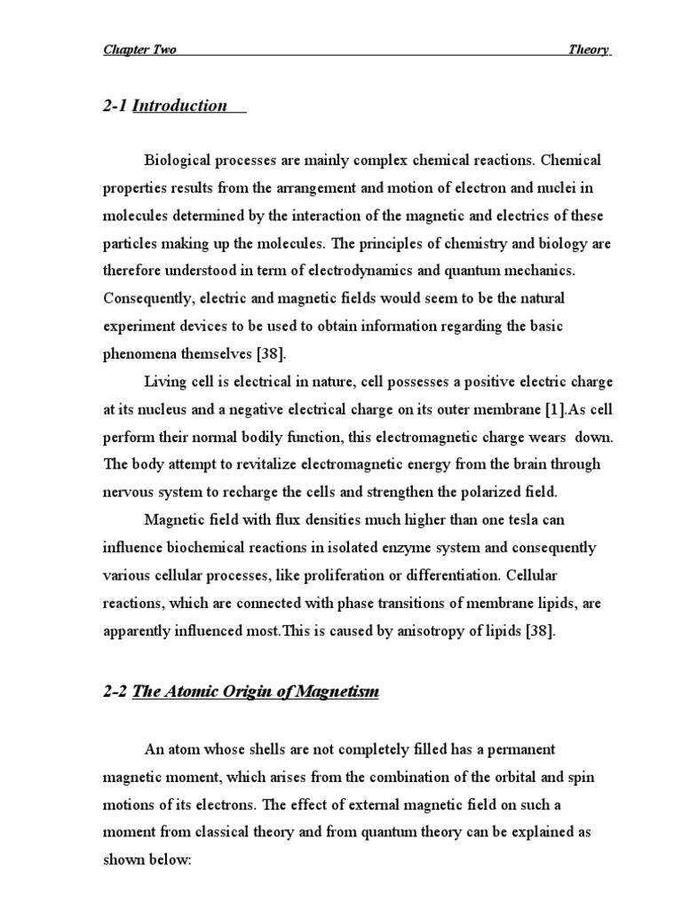 2-1 Introduction: 2-2 The Atomic Origin of Magnetism | PDF | Radical ...