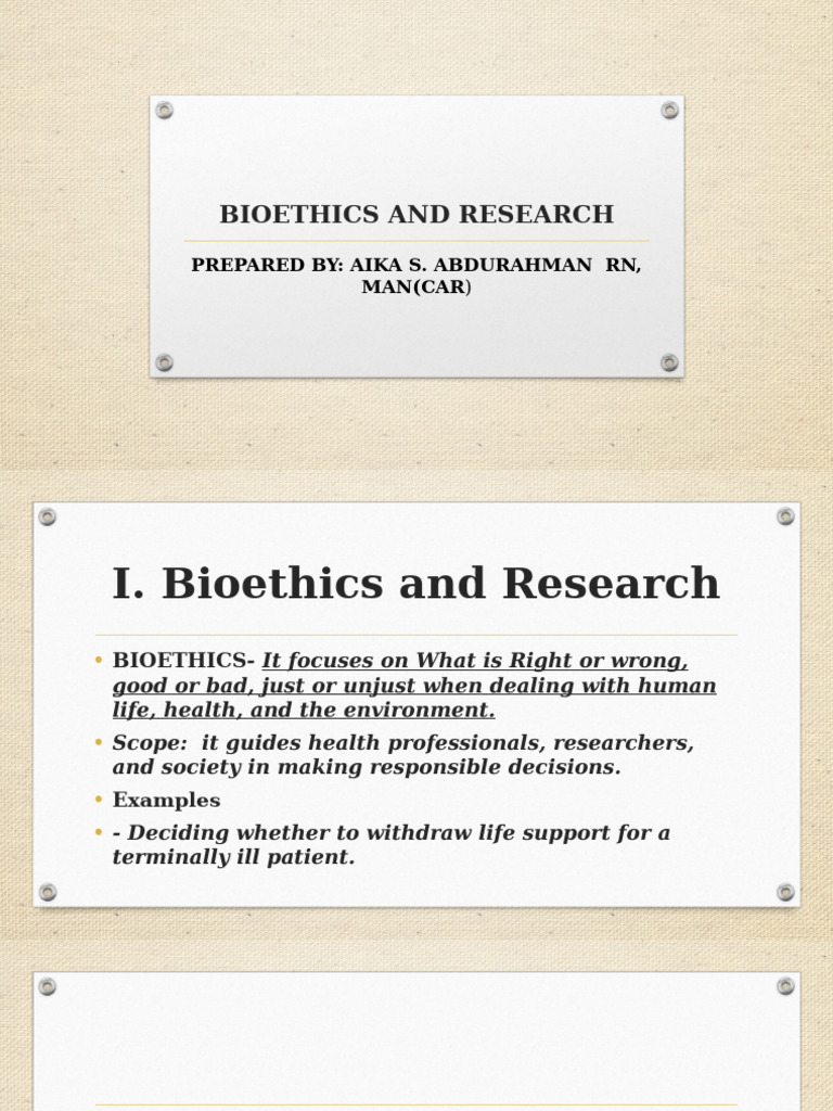 Bioethics and Nursing Practice | PDF | Bioethics | Informed Consent