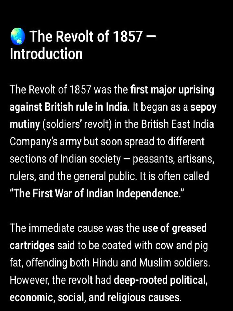 Chapter 5 When People Rebel in 1857 After PDF | PDF