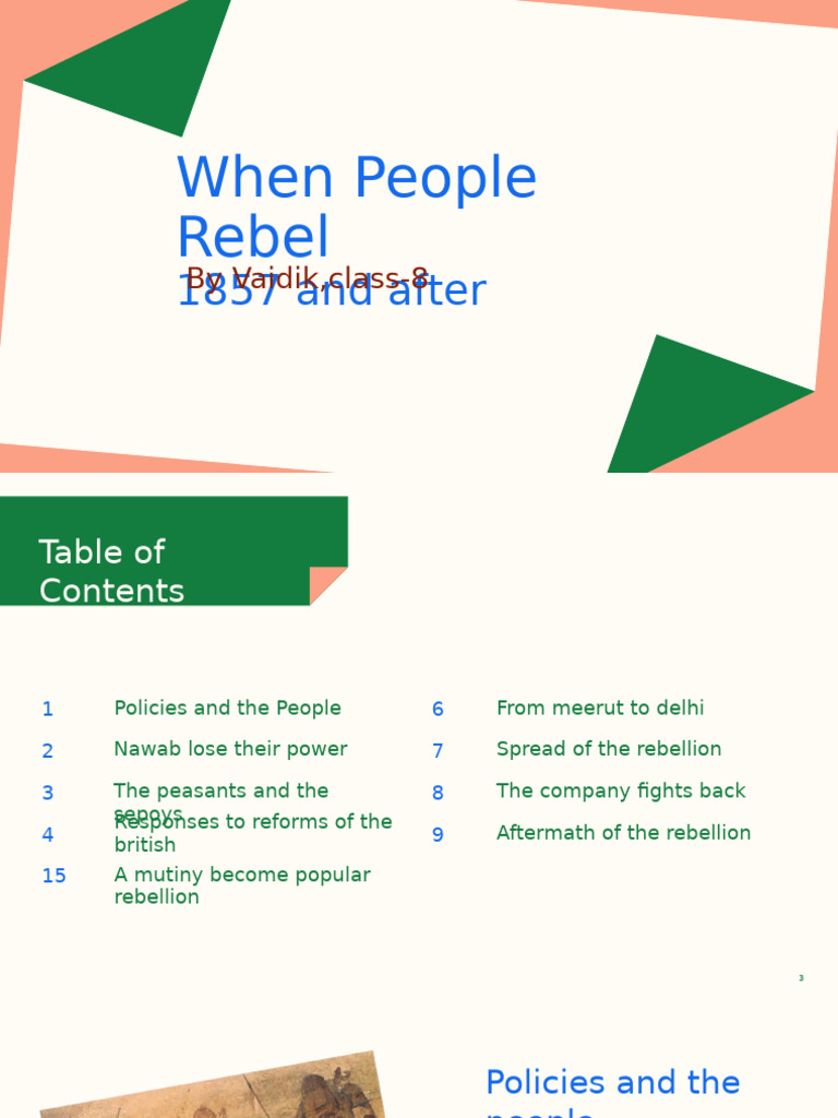 When People Rebel 1857 and After | PDF | Indian Rebellion Of 1857 ...