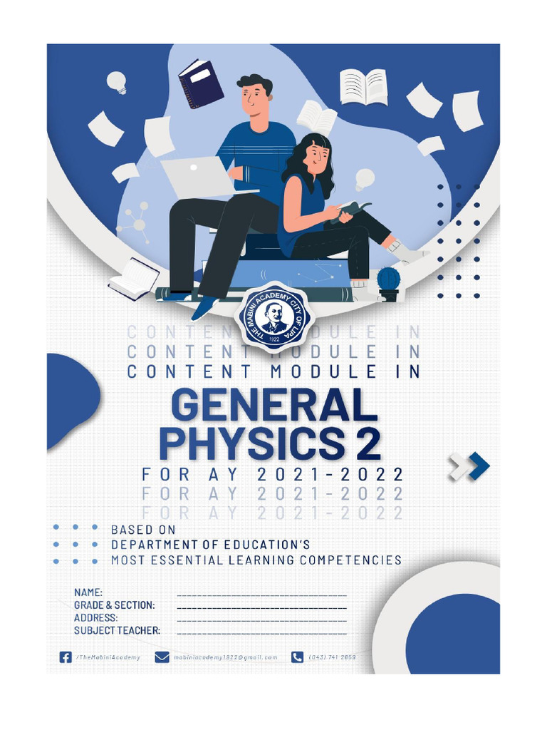 G12 General Physics 2 | PDF | Electric Charge | Electric Field
