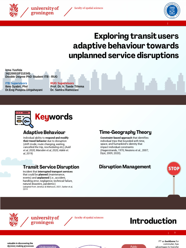 Understanding Transit User Behavior During Disruptions | PDF | Behavior