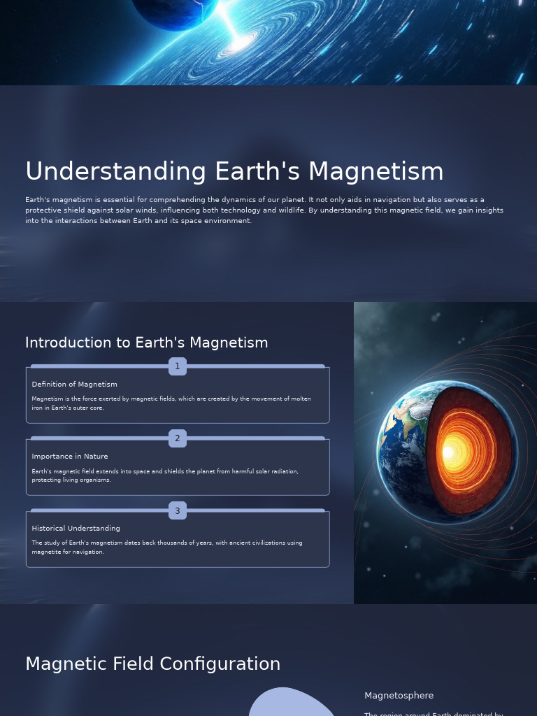 Understanding Earth's Magnetism | PDF | Earth's Magnetic Field | Earth