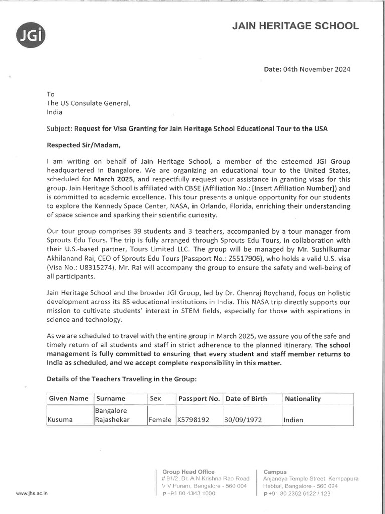 USA Letter | PDF