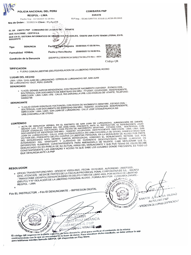 PNP - Certificate 08 10 2025 13 38 | PDF