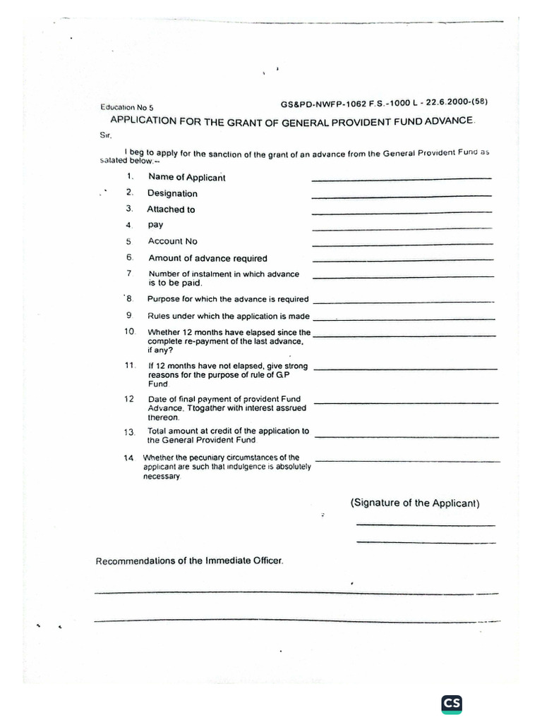G.P Fund | PDF