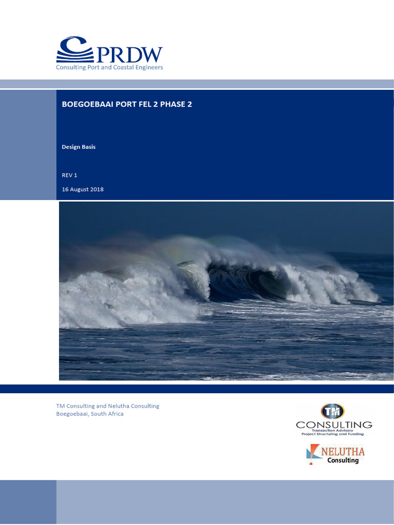 Annexure A - Port Design Basis | PDF | Mining | Port