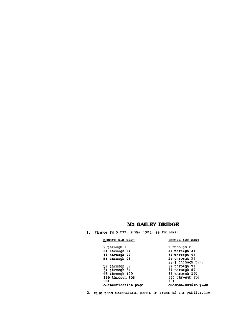 Bailey Bridge Construction Manual | PDF | Truss | Screw