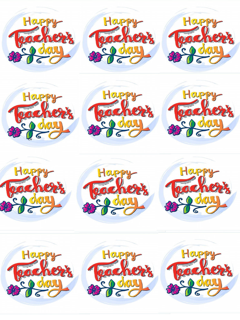 Teachers Day | PDF