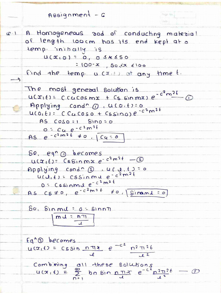 M3 Assignment 6 | PDF