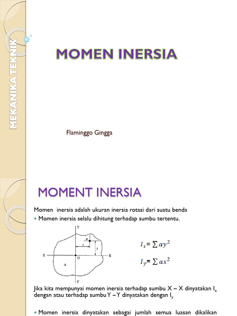 Momen Inersia 1 | PDF