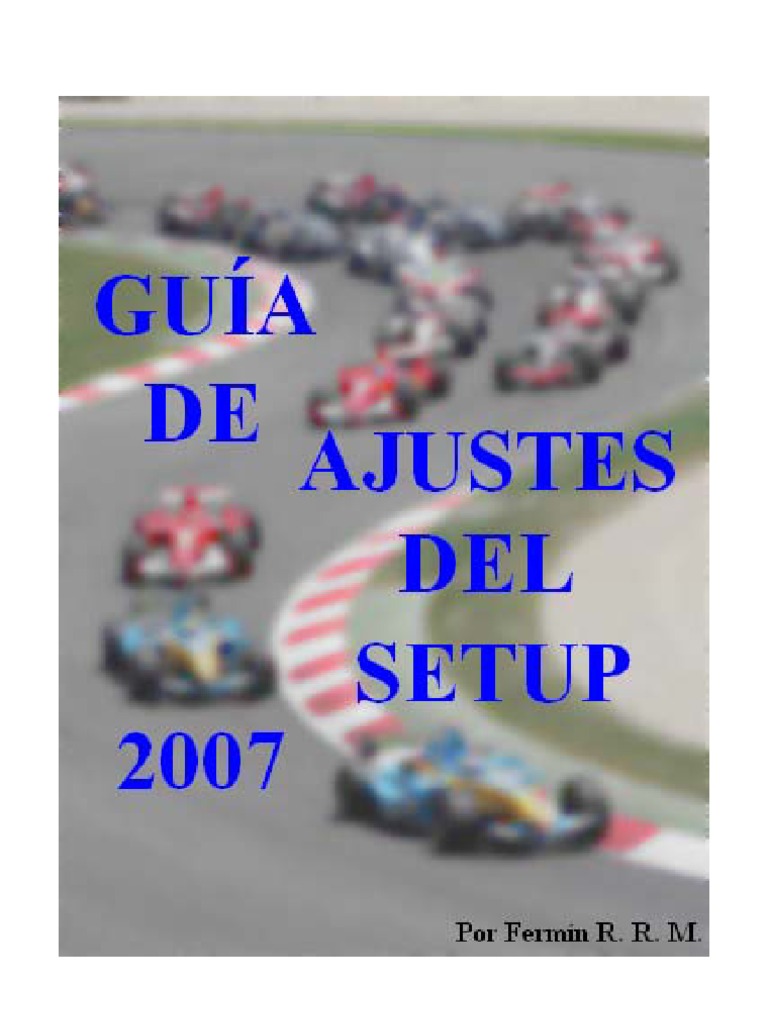 Tutorial de Reglajes | PDF | Eje | Transmisión (Mecánica)