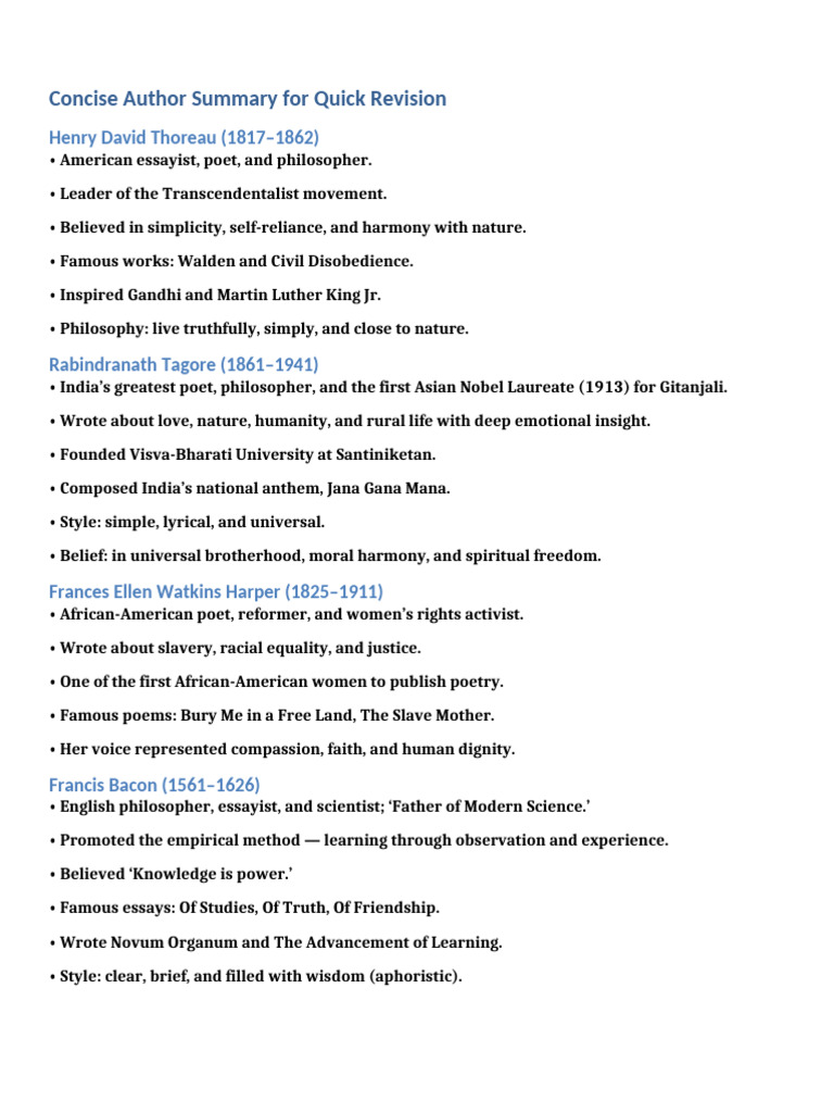 Concise Author Summary | PDF
