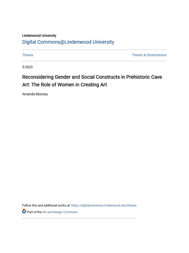 Women in Prehistoric Cave Art Analysis | PDF | Gender | Gender Studies