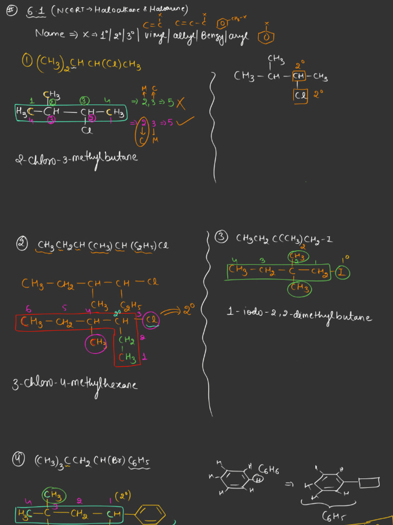 11th Class Evening IUPAC | PDF