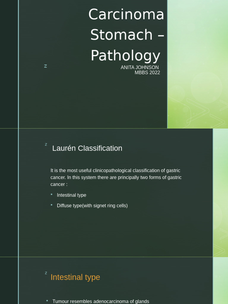 CA Stomach | PDF | Cancer | Neoplasms