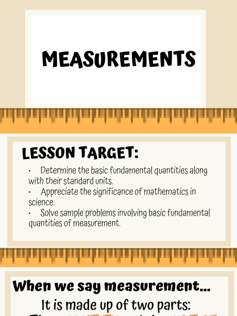 Understanding Measurement Basics | PDF