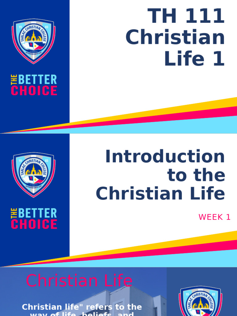 TH 111 Week 1 | PDF