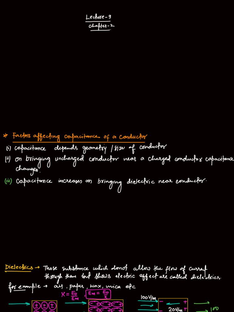 Physics Chapter 2 Lecture 9 | PDF