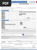 Yes Bank RTGS/NEFT Form Instructions | PDF | Personal Finance | Banking ...
