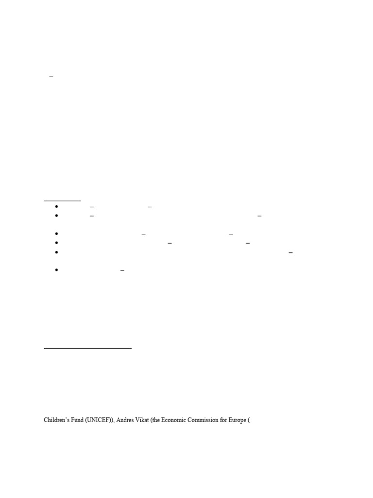 UN Stats 2020 Questionnaire For Economic and Labor Characteristics | PDF