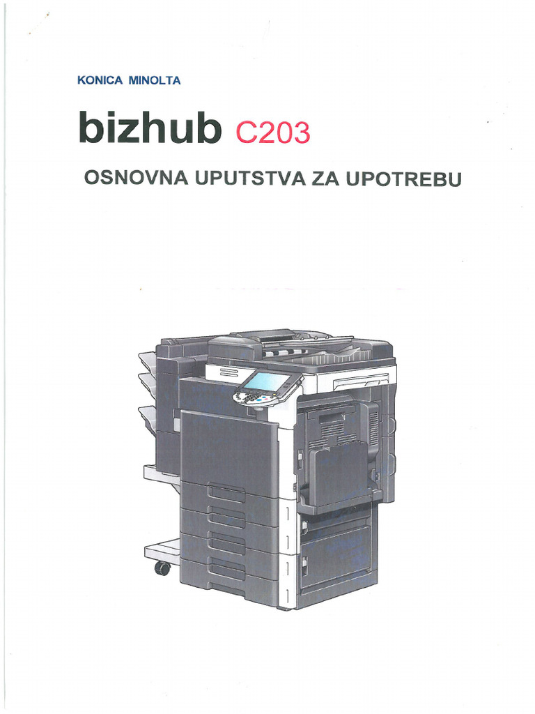 Uputstvo Za Stampac Konicu | PDF