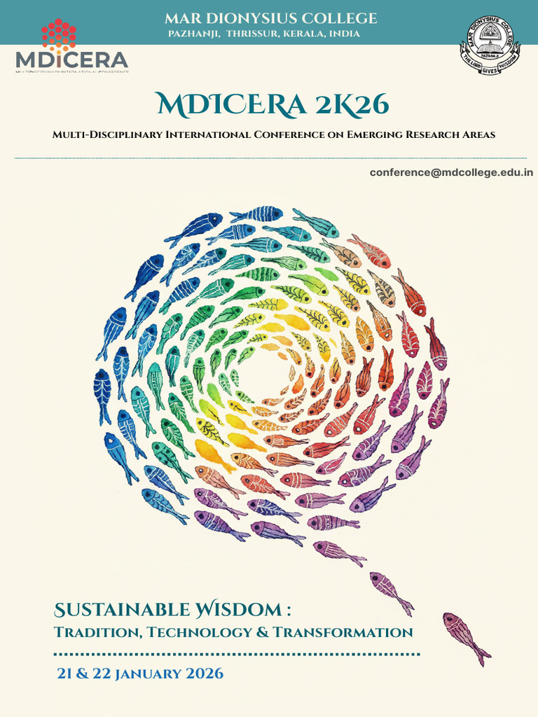 MDICERA 2K26: Sustainable Wisdom Conference | PDF | Psychology ...
