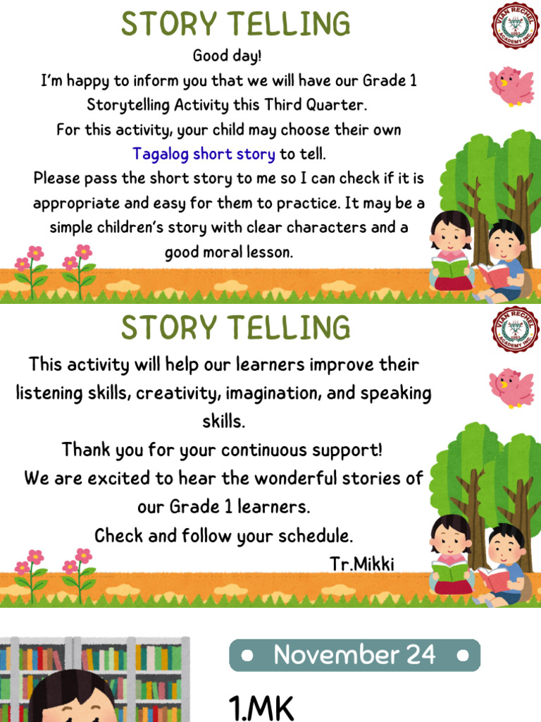 G1 Story Telling Tagalog_0 | PDF