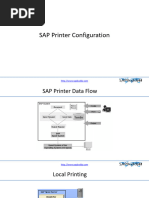 SAP Printer Administration Training Guide | PDF | Printer (Computing ...