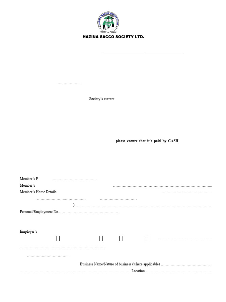 Loan Application Form Revised 2023 | PDF | Loans | Credit
