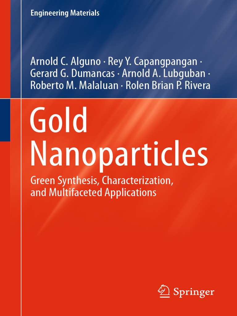 Alguno A. Gold Nanoparticles. Green Synthesis, Characterization ...