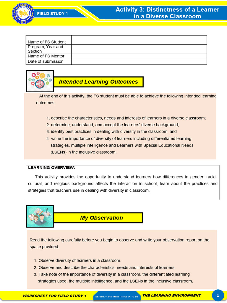 Summarized-WS3 | PDF | Learning | Teachers