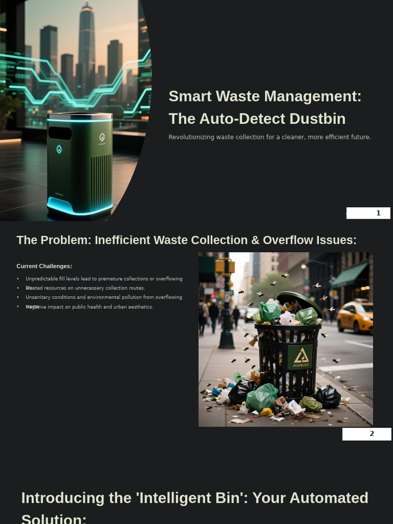 TKITI Project (Smart Dustbin) | PDF | Sustainability | Internet Of Things