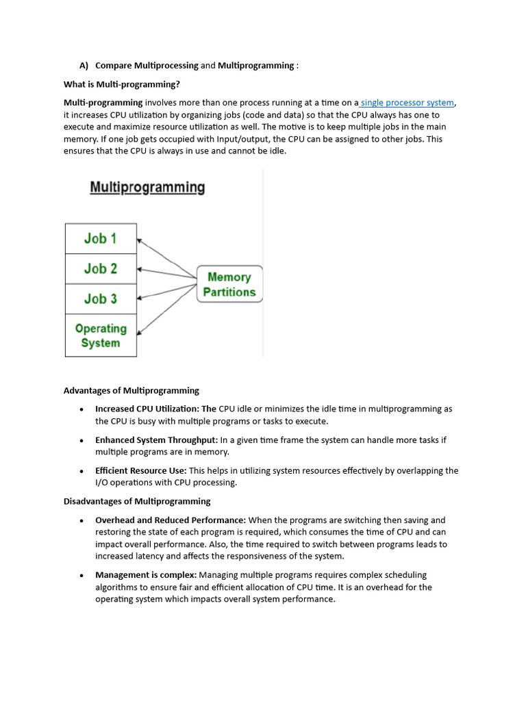 OS Practical 1 | PDF | Process (Computing) | Central Processing Unit