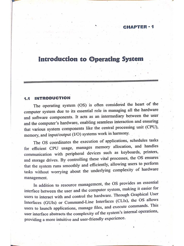 OS INTRODUCTION (PCB, MUTUAL EXCLUSION, CRITICAL SECTIONS) | PDF